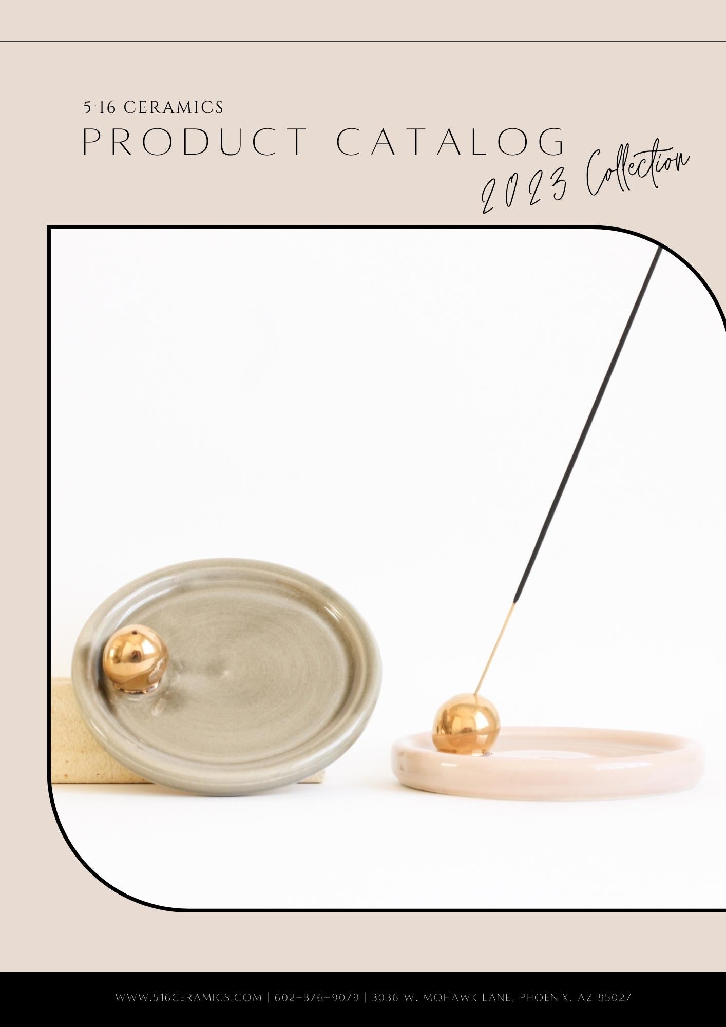 Wholesale Product Catalog – 5 16 Ceramics